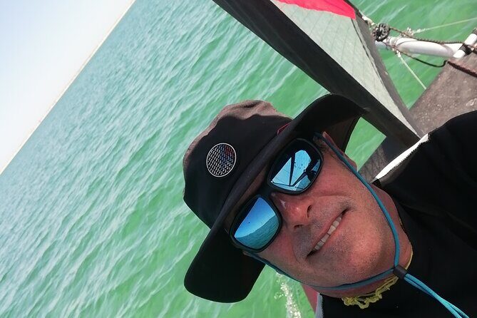 The Ria Formosa on a Small and Sporty Private Sailing Catamaran - Meeting Point and Scheduling