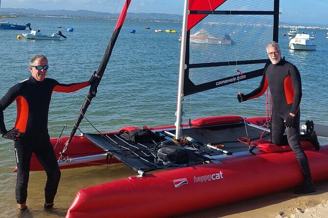 The Ria Formosa on a Small and Sporty Private Sailing Catamaran - The Experience in Practice