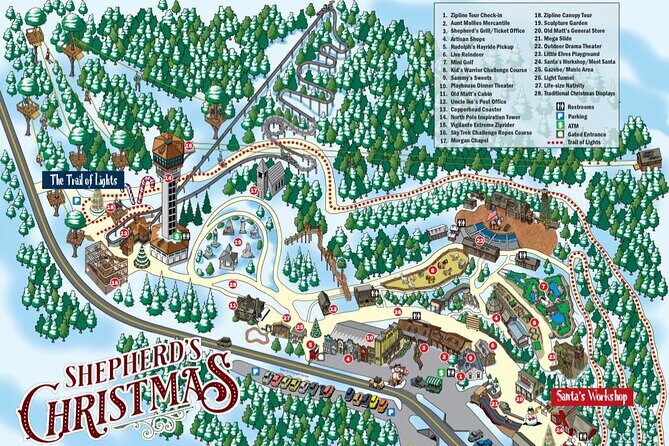 The Shepherd of the Hills North Pole Adventure - FAQ