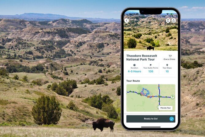 Theodore Roosevelt National Park Self-Guided Audio Tour - Key Points