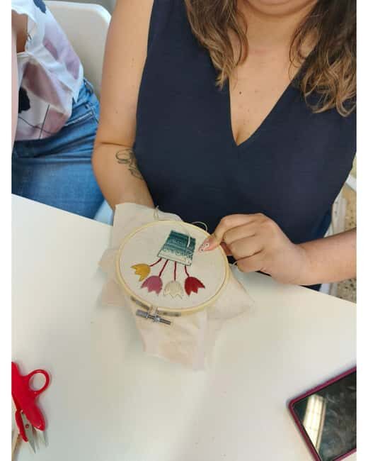 Thessaloniki: Embroidery workshops. A creative slow craft experience. - FAQ