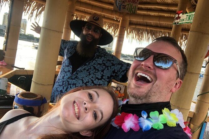 Tiki Boat - Downtown Tampa - The Only Authentic Floating Tiki Bar - Captain & Crew
