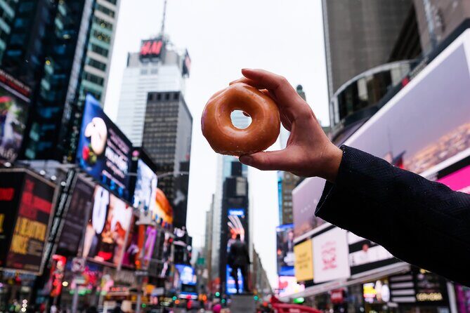 Times Square Donut Adventure and Walking Food Tour (Small Group) - Experience the Times Square Donut Adventure and Walking Food Tour