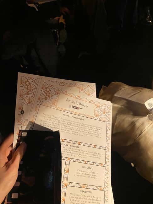 Tirana: Solve the Mystery, A Night of Intrigue and Suspense - Authentic Insights from Participants