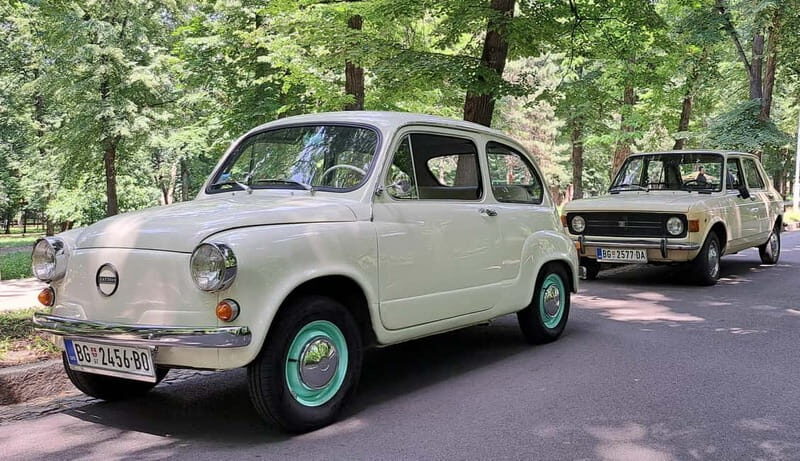 Tito Museum and Avala mountain with retro car - Exploring Belgrade in a Vintage Style