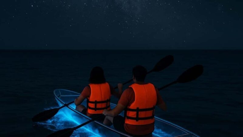 Titusville: Bioluminescent Clear Kayak Tour - Key Points