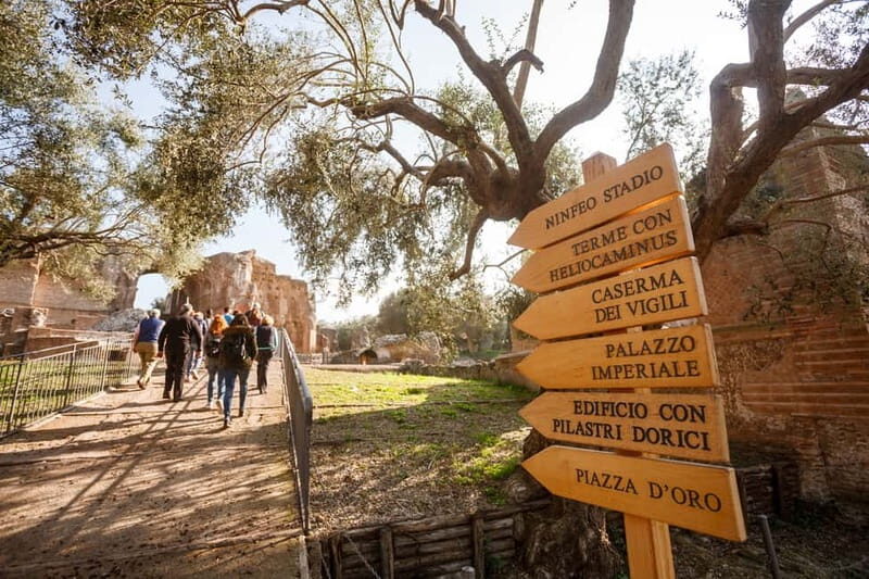 Tivoli: Entrance Ticket to Villa Adriana & App Audioguide - The Audioguide and Digital Postcards