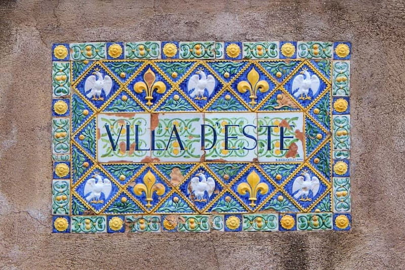 Tivoli: Villa D'Este Entry Ticket with Audio Guide App - Key Points