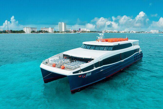 To Isla Mujeres luxury FERRY by Xcaret from Cancun - The Scenic Journey: What You’ll See and Feel