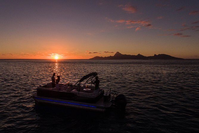 Toa Boat Bora Bora Private Sunset On Majestic Pontoon Boat - The Itinerary: A Breakdown