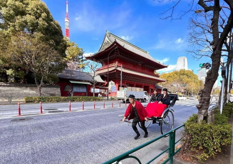 Tokyo: 1-hour Tokyo Tower Scenic Rickshaw Adventure - Key Points