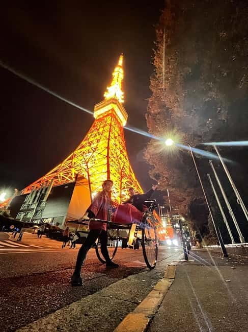 Tokyo: 1-hour Tokyo Tower Scenic Rickshaw Adventure - FAQ