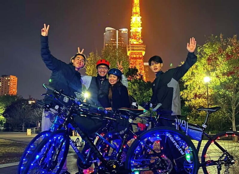 Tokyo: 2-Hour Night Bike Tour of the City's Hidden Gems - Key Points