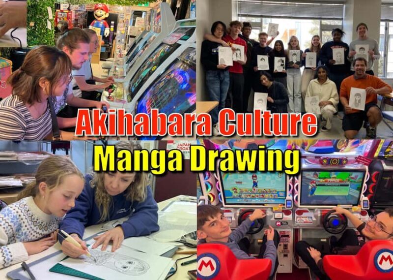 Tokyo: Akihabara Culture Walk & Manga Drawing Class (3.5h) - Arcade Fun and Capsule Collections