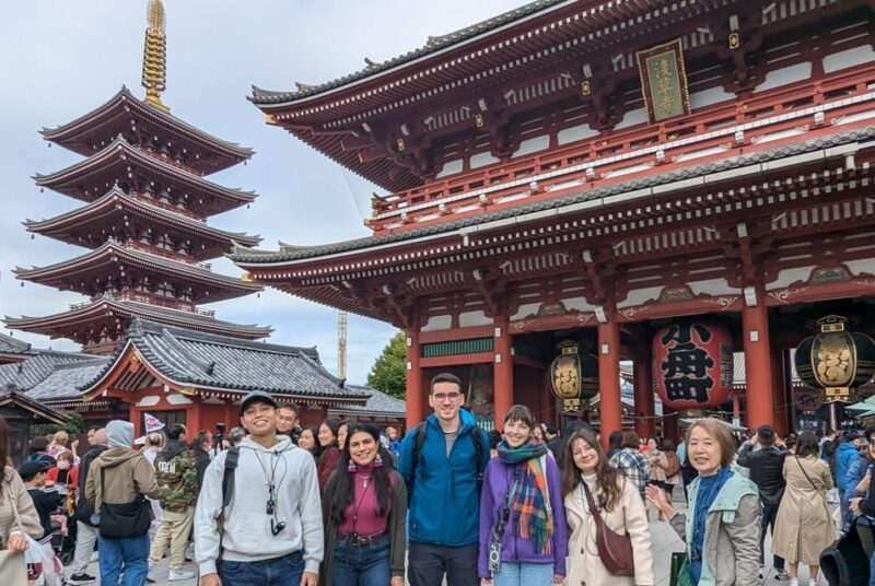 Tokyo: Asakusa Guided Historical Walking Tour - Stop 5: Hozomon Gate and Senso-ji Temple