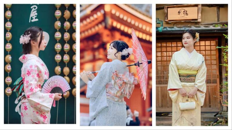 Tokyo: Asakusa Kimono Rental with Hairstyling and Makeup - The Experience: What You Can Expect