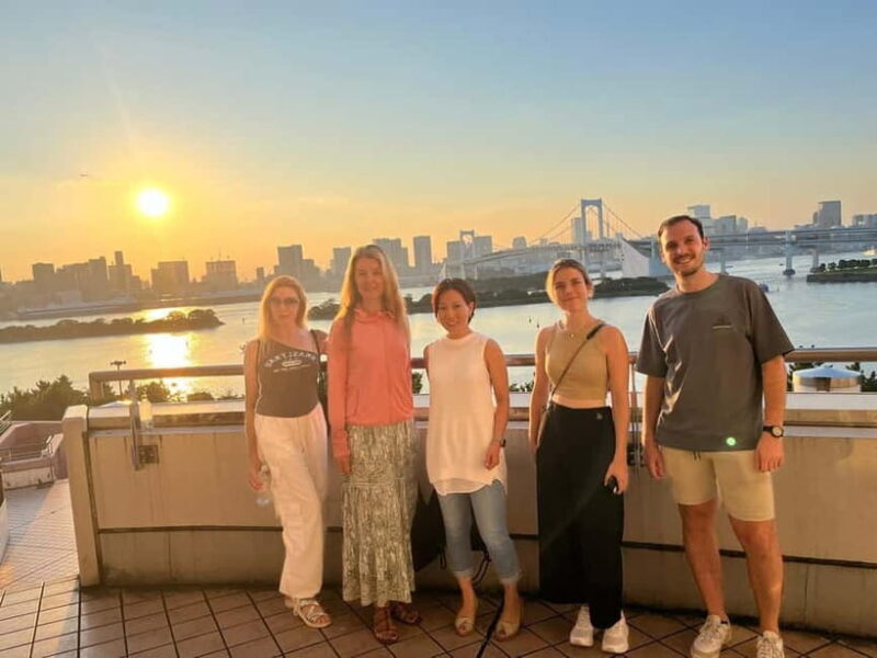 Tokyo Bay Area: Sunset Night View 3h E-bike Guided Bike Tour - Authenticity and Local Experience