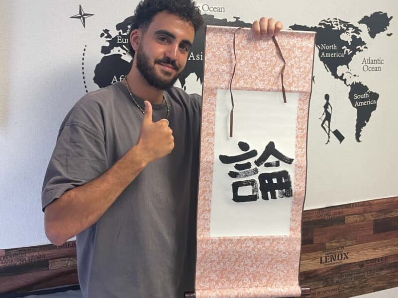 Tokyo Calligraphy /Authentic/Traditional Experience in Japan - The Value of the Experience