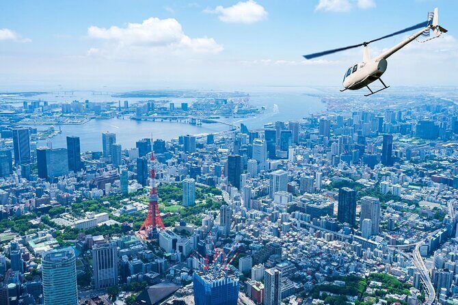 Tokyo Central Tour30 mins Asakusa/Tokyo Skytree/Shinjuku - Helicopter Over Tokyo: A Bird’s-Eye View of the Capital
