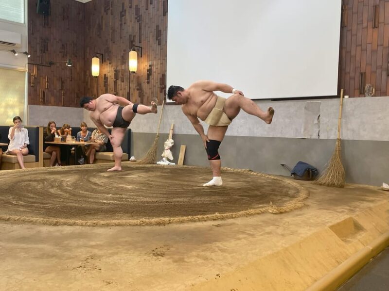Tokyo: Challenge Sumo Wrestlers and Enjoy Meal - Who Will Love This Tour?