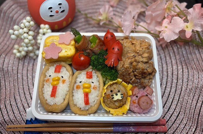 Tokyo : Cute Character bento making experience. Kyaraben workshop - The Value of This Experience