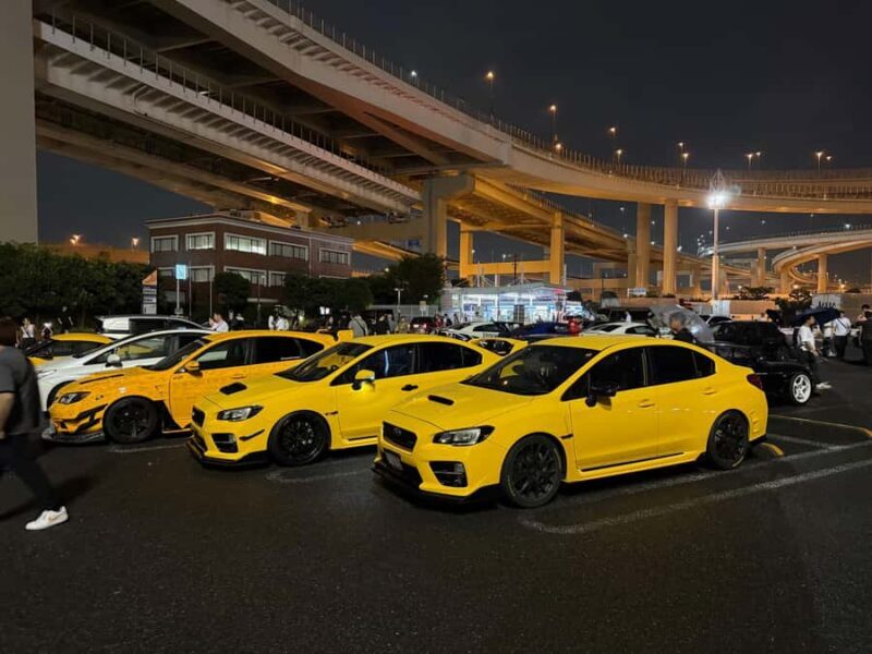 Tokyo: Daikoku PA & Shibuya Private Tour in a WRX STI 550Hp - Key Points