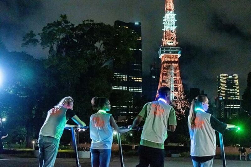 Tokyo: E-Scooter Ride & Night Tour to Tokyo Tower - What to Expect from the Tokyo E-Scooter Night Tour