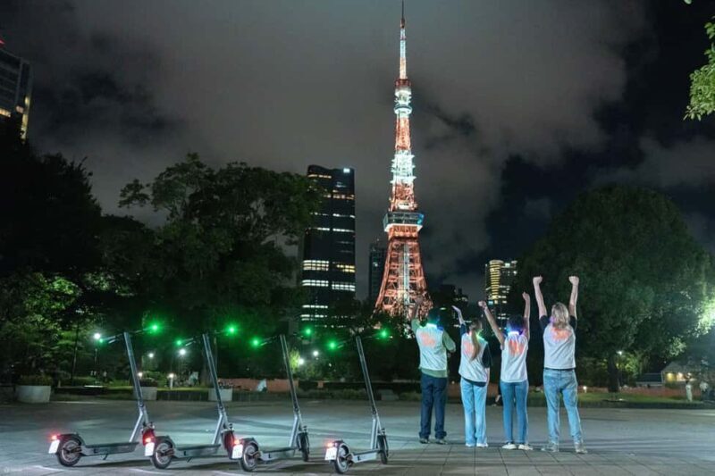 Tokyo: E-Scooter Ride & Night Tour to Tokyo Tower - Authenticity and Fit for Different Travelers