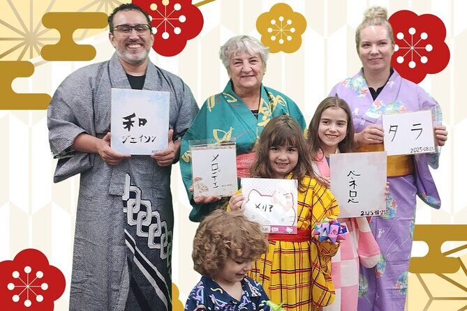 Tokyo Family Culture Workshop: Calligraphy, Origami &Yukata Photo - An Authentic Taste of Japan: What the Workshop Offers