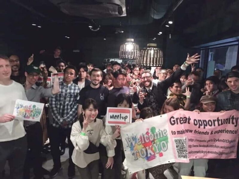 Tokyo: Global Mingle & World Flags Fun AllYouCanDrink - Key Points
