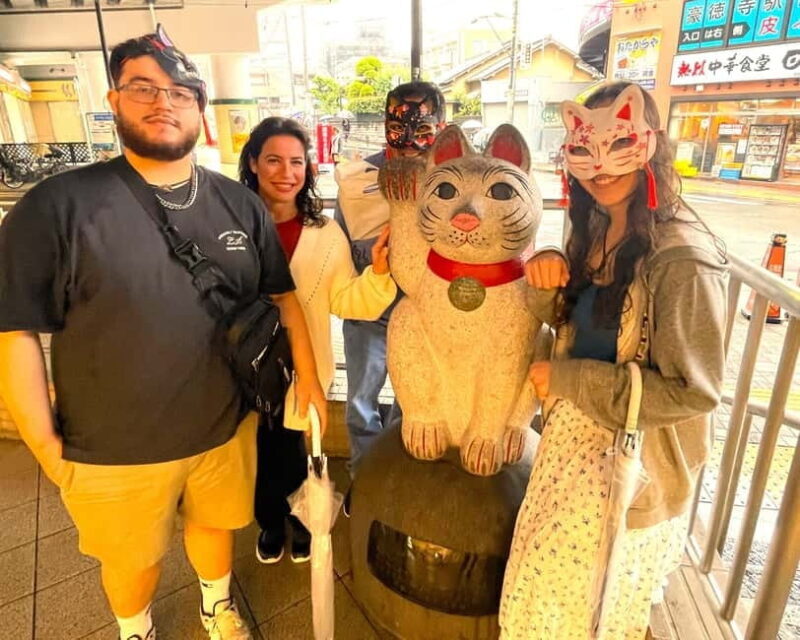 Tokyo: Gotokuji Lucky Cat Temple & Harajuku Shibuya Cat Café - Practical Tips for Travelers