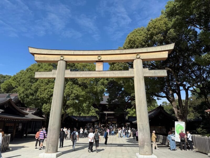 Tokyo: Harajuku From Meiji shrine to Shibuya Crossing - Key Points