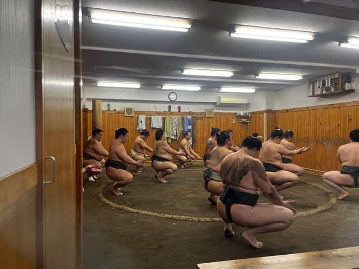 Tokyo Highlights Tour: Sumo, Sushi, Tea, and Tokyo Tower - Watching Sumo Training: A Genuine Glimpse into Japan’s National Sport
