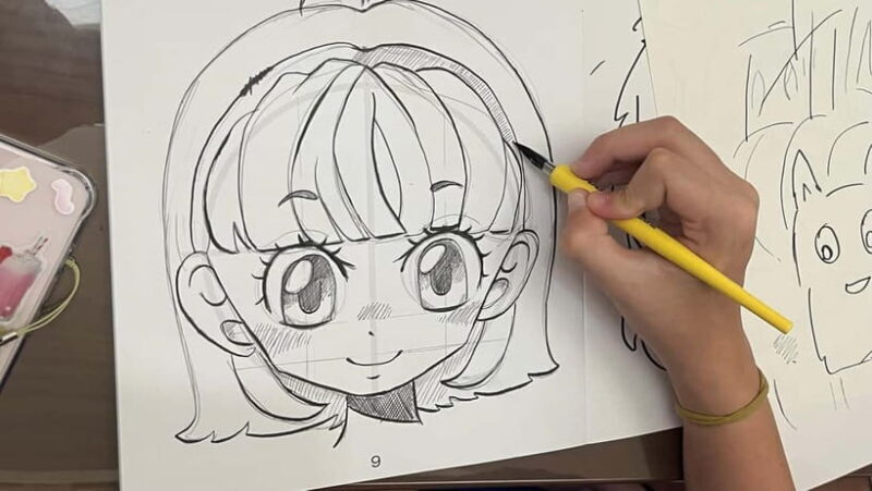 Tokyo/Ikebukuro Manga lesson by acitive pro-Manga artists - Key Points