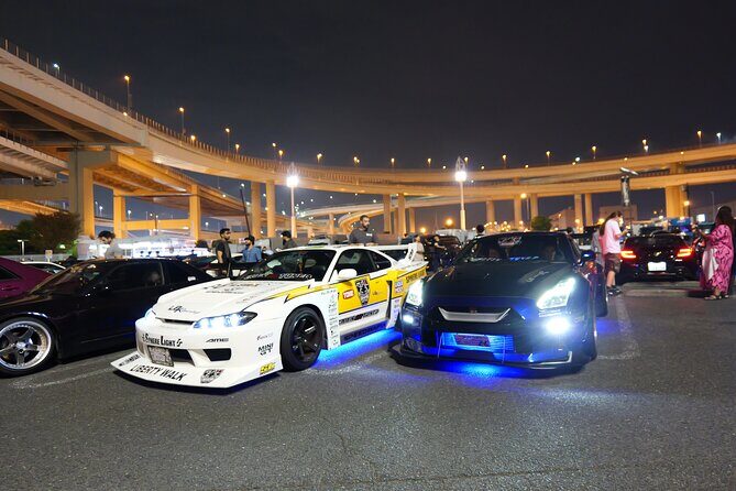 Tokyo JDM Daikoku PA Car Meet Private Mercedes Tour from Yokohama - Key Points