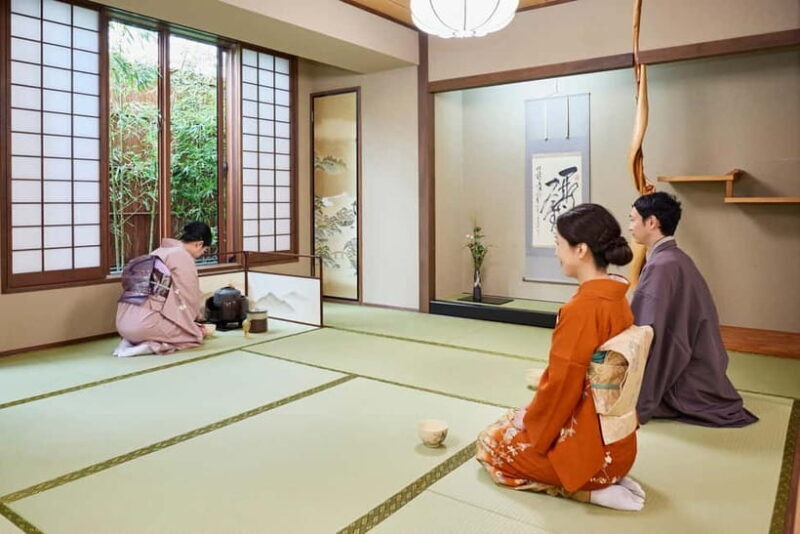 Tokyo: Kimono Tea Ceremony with Matcha and Sweet - Key Points