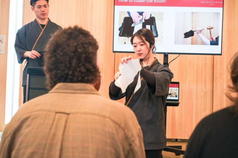 Tokyo: Knife Making Workshop (Sharpening, Engraving) - Who Will Love This Experience?