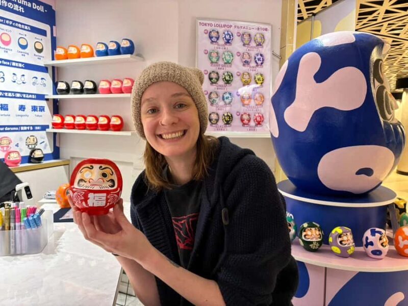 Tokyo: Make Your Own Daruma - Japanese Good Luck Charm - Authenticity and Local Appeal