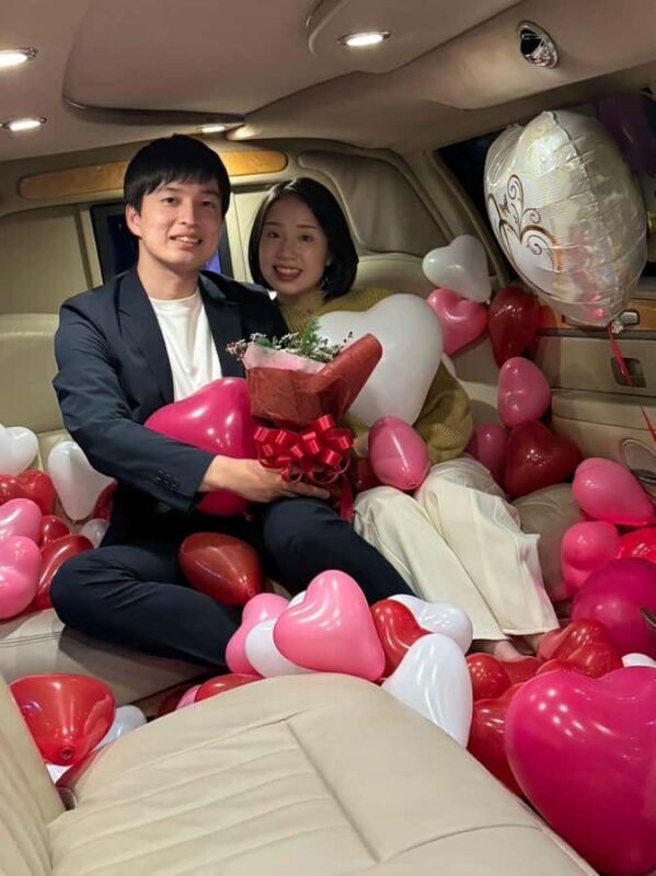 Tokyo | Marriage proposal limousine date - How the Experience Breaks Down
