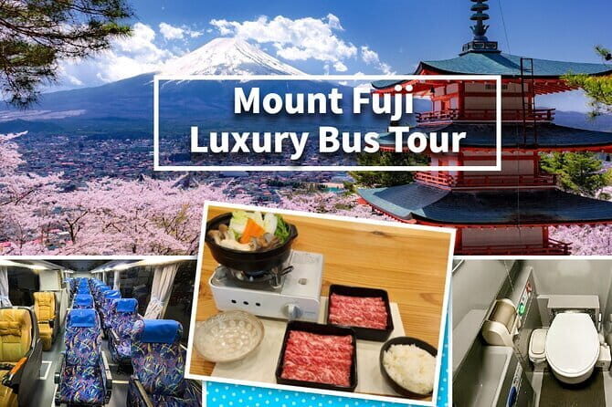 Tokyo: Mt. Fuji and Lake Kawaguchi 1-Day Luxury Bus Tour - Key Points