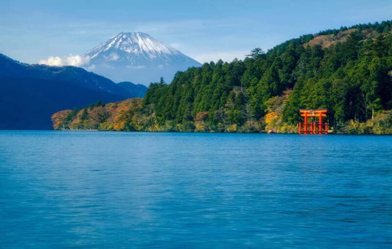 Tokyo: Mt. Fuji, Owakudani, Hakone Shrine, & Open-Air Museum - Serenity at Hakone Shrine & Lake Ashi