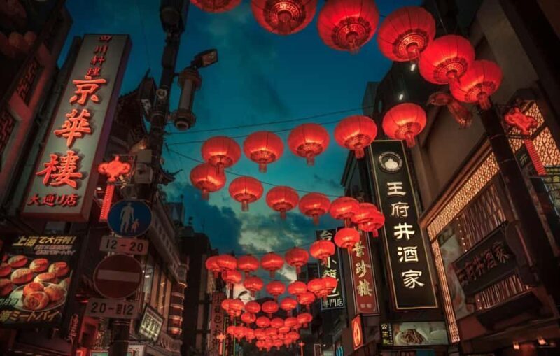 Tokyo Neon Nights: Guided Nightlife Walking Experience - Night photography at a neon-lit viewpoint