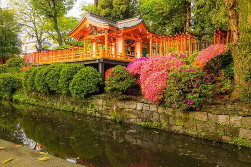 Tokyo: Nezu Shrine Guided Tour with Azalea Festival - The Azalea Gardens: A Springtime Spectacle