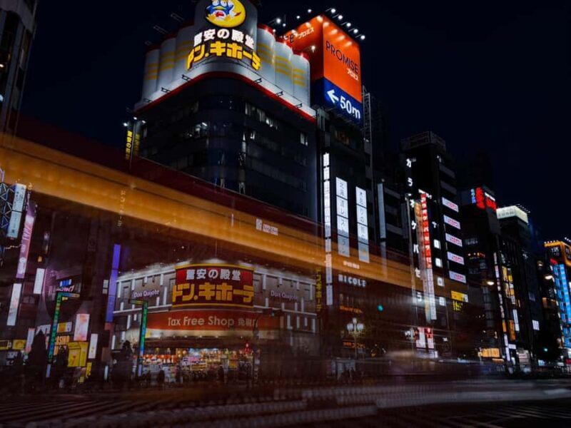 Tokyo Night Walk: Lights of Shinjuku & Shibuya 2.5 Hrs - Key Points