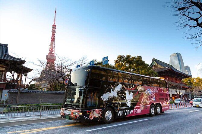 Tokyo: Open Top Sightseeing Bus with Audio Guide - The Routes and Their Highlights