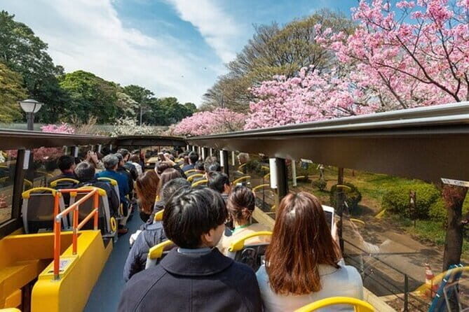 Tokyo: Open Top Sightseeing Bus with Audio Guide - Key Points