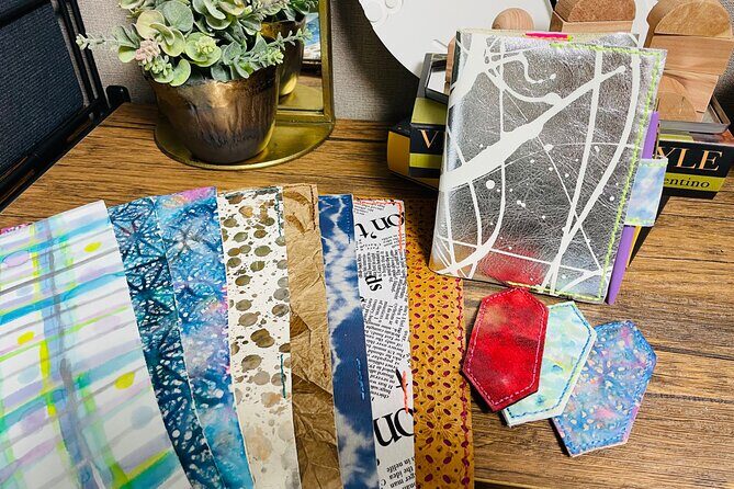 Tokyo Original Book Cover, Bookmark and Penholder Workshop - Key Points