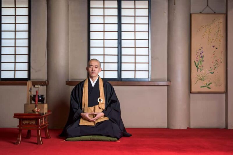 Tokyo: Private Zen Meditation & Tea Ceremony with a Monk - Key Points