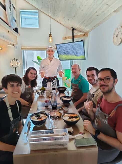 Tokyo: Ramen & Dumpling Cooking Class w/Chef/Vegan available - Key Points