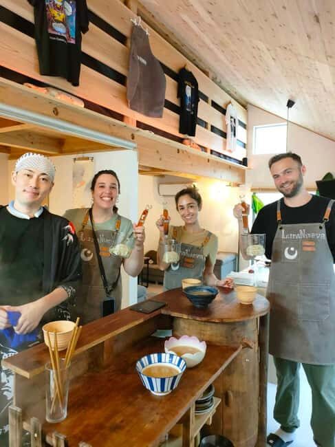 Tokyo: Ramen & Dumpling Cooking Class w/Chef/Vegan available - Learning the Art of Ramen Making